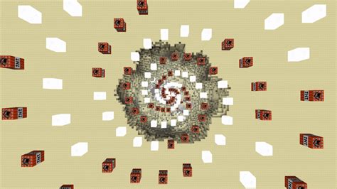 Mesmerizing Minecraft Tnt Tornado [oc]  On Imgur