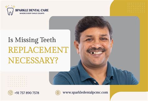 Is Missing Teeth Replacement Necessary