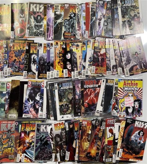 Lot 436 Kiss Large Comic Collection