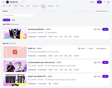 New In Space Experience Workvivo Help Center And Customer Support