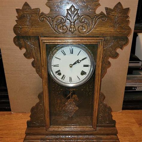 Best Gingerbread Clock Sessions Clock Co Antique Working Key For Sale In Sarnia Ontario For 2022