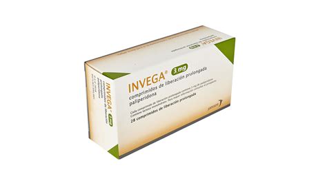 Invega 3 Mg Prospecto Dosis Y Liberación Prolongada