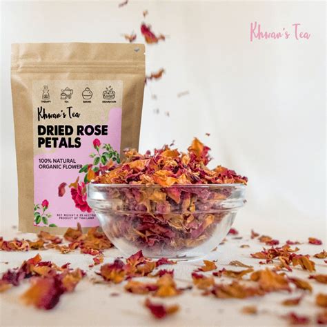 How To Use Dry Rose Petals Khwans Tea