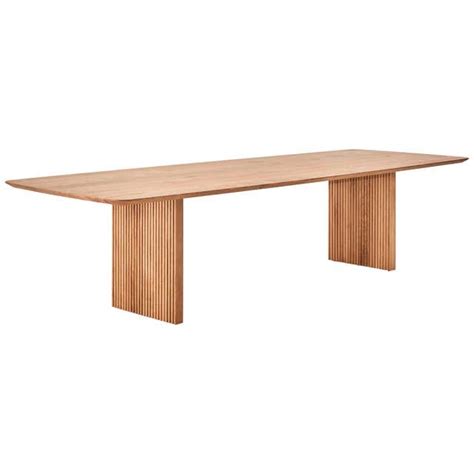 Customizable Dining Table Ten Natural Oak 200 Rectangular For Sale