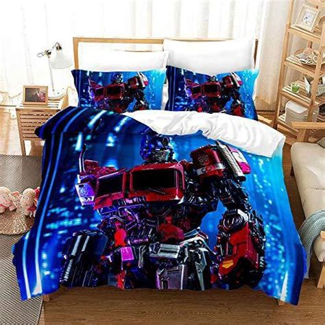 Transformers Bedding Set Pattern Quilt Cover Without Filler Ebuycos