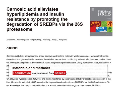 An Buy Thalidomide E3 Ligase Inhibitor Price Ic50 Research Only
