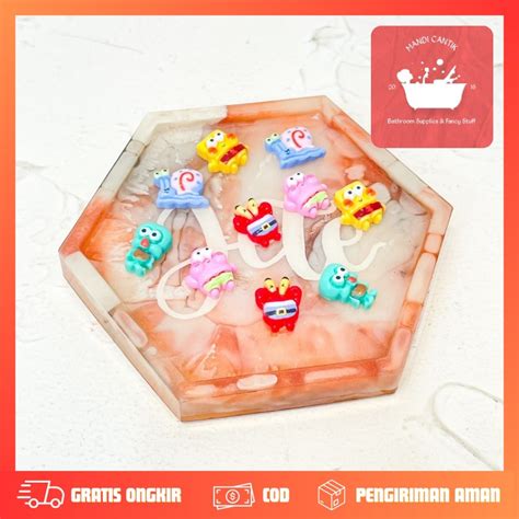 Jual Premium Beads Spongebob Uv Korea Manik Uv Korea Resin Clay