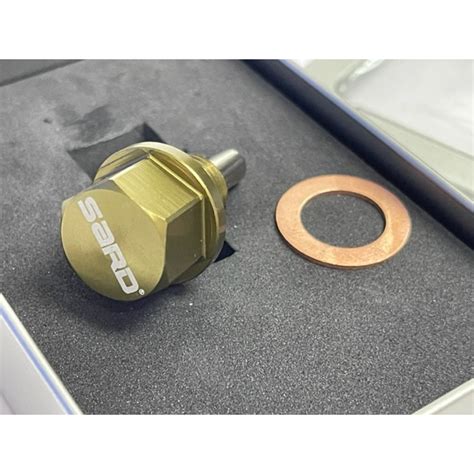 Sard Radiator Copper Harden Magnetic Water Drain Plug Nut 14 18npt