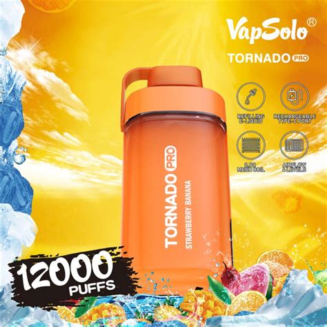 Vapsolo Tornado Pro 12k Disposable Vape