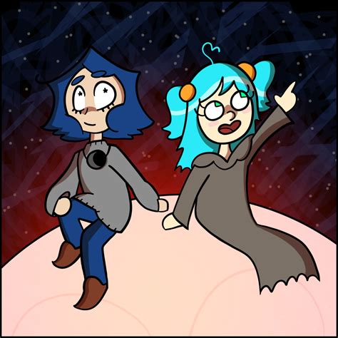 Once In A While Art — My Oc Geoluhread And Crowned Cryptid‘s Oc Tia