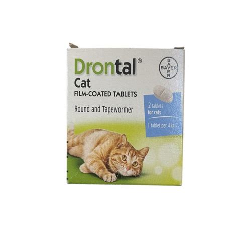 Drontal Cat Worming Tablets 2 Pack We Jameson And Son Ltd