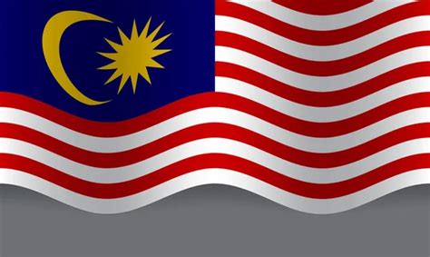 Awesome Bendera Malaysia Vector Photographs