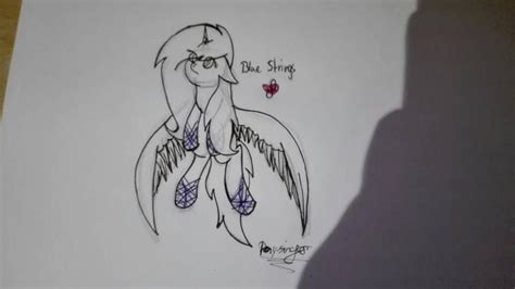 Mlp Blue Strings By Astralbitch On Deviantart