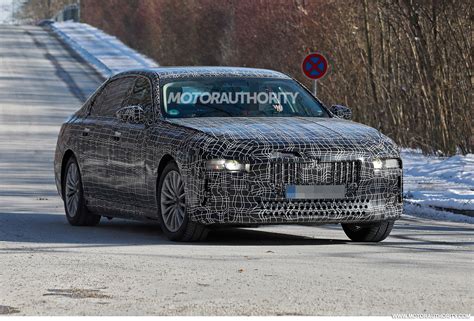 2023 Bmw I7 Spy Shots Next Gen 7 Series Electric Version Spotted