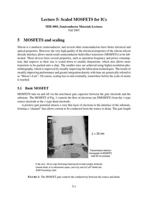 lecture05 de cmos download free pdf mosfet field effect transistor