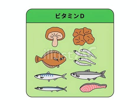 ビタミンd（食品）イラスト No 26625662｜無料イラスト・フリー素材なら「イラストac」