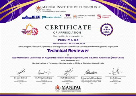 Ariia2024 Ieee Researchcommunity Technicalreviewer