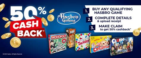 Hasbro Launches Massive 50 Cashback Promotion