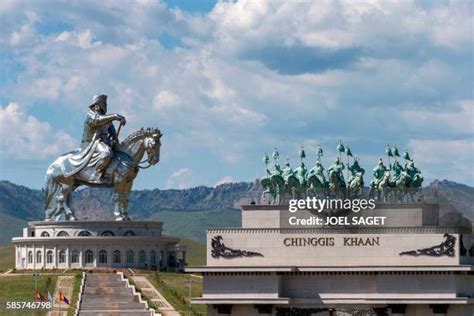 Equestrian Statue Of Genghis Khan Photos And Premium High Res Pictures