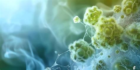 Mold Spores Dispersing To Form Mold Colony Concept Mold Growth Spore Dispersal Mold Colonization