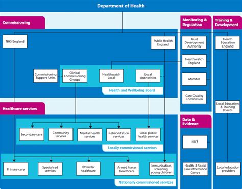 Structure Of The Nhs Nhs England 2014b Download Scientific Diagram