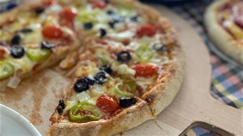 بيتزا ب ثلاثة حشوات 🍕🍕 Pizza In 3 Types Youtube