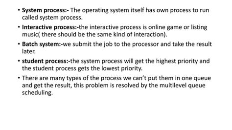 Multilevel Queue Scheduling Pptx