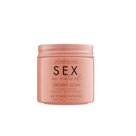 Köp Bijoux Indiscrets Sex Au Naturel Orgasm Glow Food Supplement 60 Kapslar På
