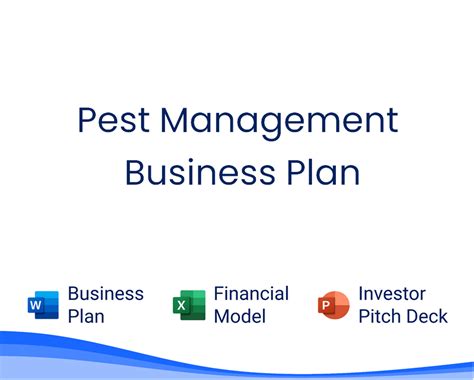 Pest Management Business Plan 2025