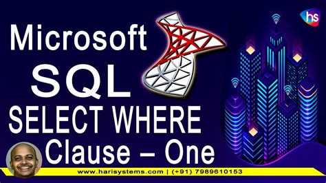 Sql Where Clause Tutorial In Sql Sql Tutorial For Beginners