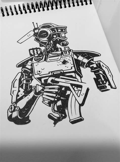 Jeff Spokes Sketchbook Chappie