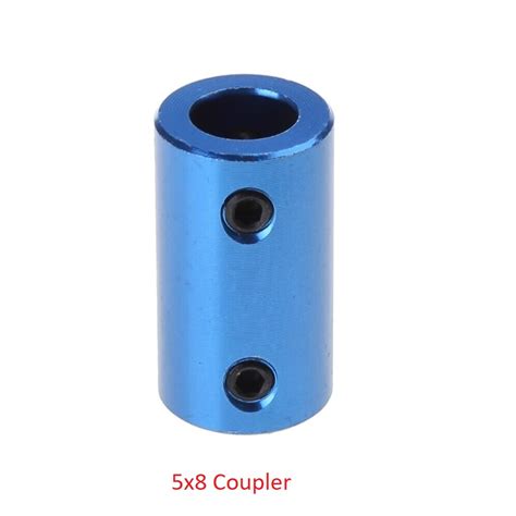 5x8mm Rigid Coupler Precision Shaft Coupling For 3d Printers Cnc Machines Laser Engraver