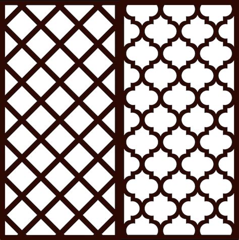 Premium Vector Seamless Pattern Design For Cnc Router And Laser Cutting