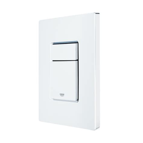 לחצן דו כמותי גרואה לבן Groe אסלות ומושבים