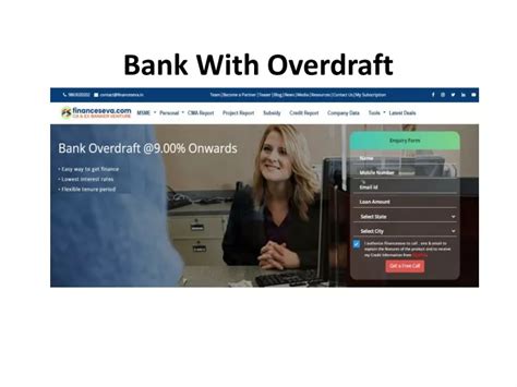 Ppt Bank With Overdraft Powerpoint Presentation Free Download Id