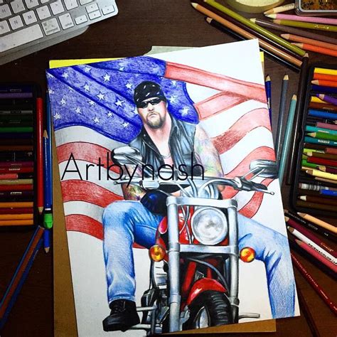 How To Draw Wwe Undertaker