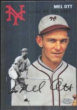 Mel Ott 460 Prices 2023 Topps Chrome Platinum Anniversary Baseball
