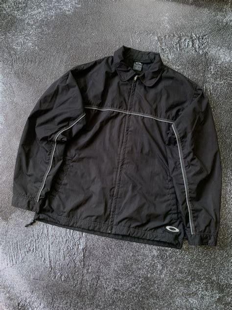 Vintage Vintage Oakley Software Nylon Black Jacket Grailed