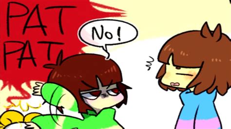 Frisk And Chara Fight Over Flowey Undertale Comic And A Doovi