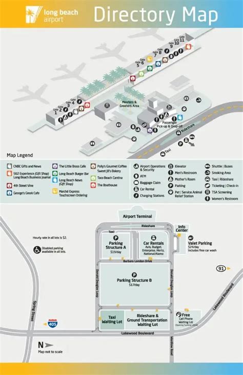 Newark Liberty International Airport Ground Transportation Map 2025