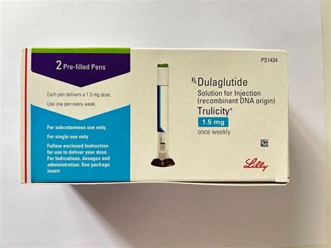 Trulicity 1 5 Mg Injection At ₹ 5000 Box Dulaglutide Injection In