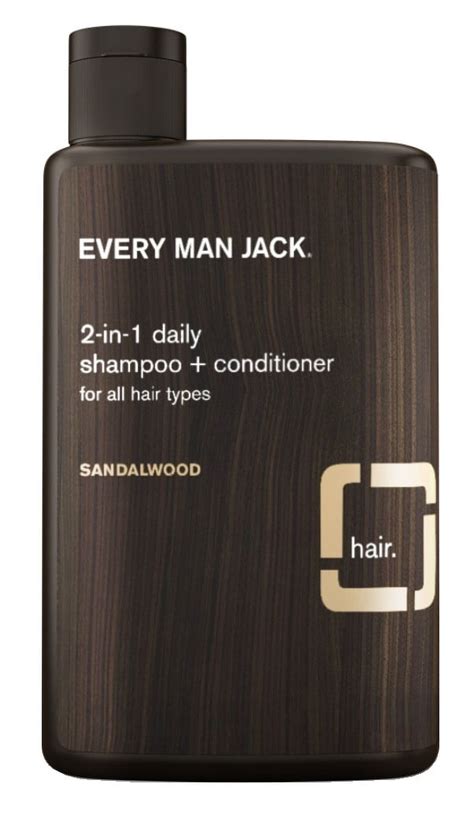 Every Man Jack Shampoo 2 In 1 Sandalwood 135oz Pack Of 3