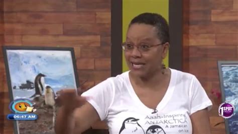 Judith Falloon Reid Antarctica Interview On Smile Jamaica Youtube