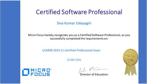 Sivakumar Udayagiri On Linkedin Finally Completed Ucmdb Certification
