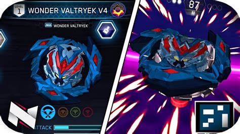 Wonder Valtryek V4 Gameplay Qr Code Beyblade Burst App Gameplay Youtube
