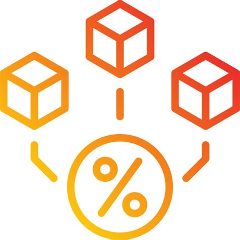 Distribution Generic Gradient Icon