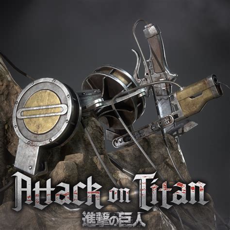 Artstation Attack On Titan Odm Gear