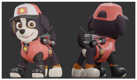 Paw Patrol Oc Ambroise Comission By Unknowndata Br On Deviantart