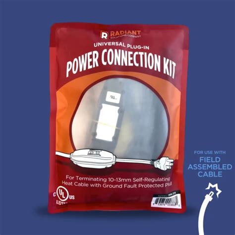 Heat Cable Plug In Connection Kit Heat Cable Store