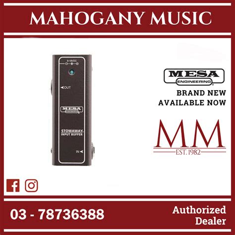 Mesa Boogie Stowaway Input Buffer Mahogany Music